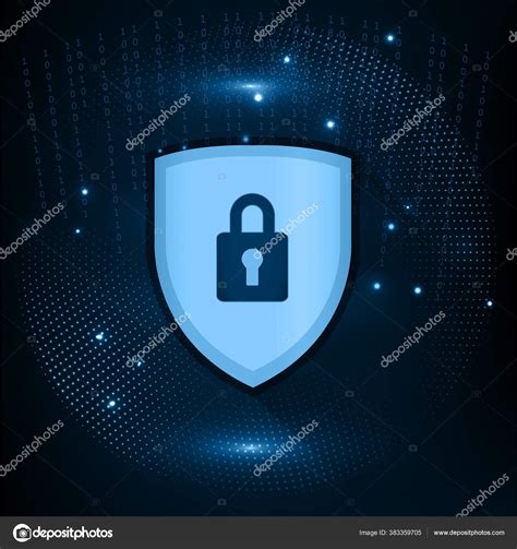 Technological Background Vector Illustration Matrix Binary Computer Code Falling Dots Stock