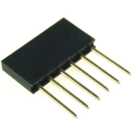 Разъём stackable header 6 pin для arduino