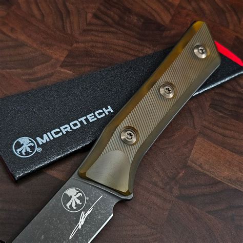 Microtech Knives 6125 M390 Boning Knife Dlc Ultem 3100 1dlculs