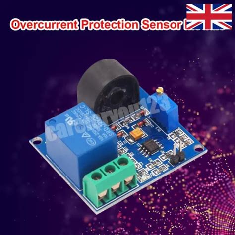 New Detection Sensor Module 5a Relay Overcurrent Over Current