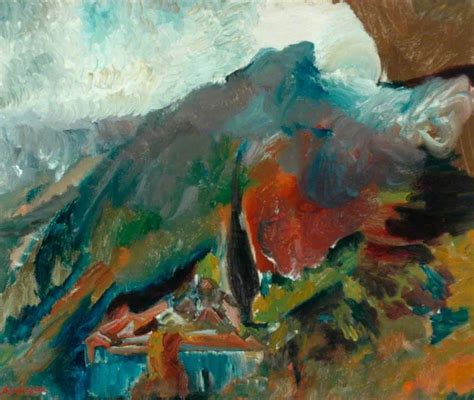 英国艺术家大卫邦伯格现代派绘画艺术作品赏析 泰特