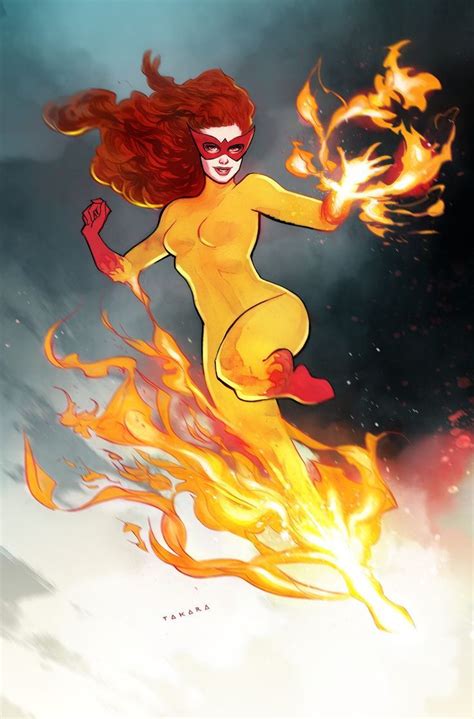 Firestar By Marcio Takara Firestar Marvel Xmen Art Avengers Costumes