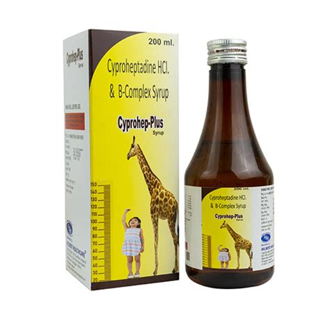 Cyprohep Plus Syrup Hilbert Healthcare