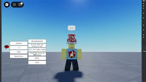 Old Roblox Safe Chat System Quick Chat Recreation That I Made Now Open Sourced Community