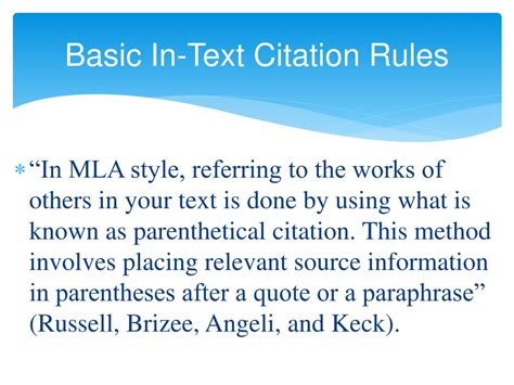 PPT MLA Format Guidelines For Writing PowerPoint Presentation Free Download ID 2719324