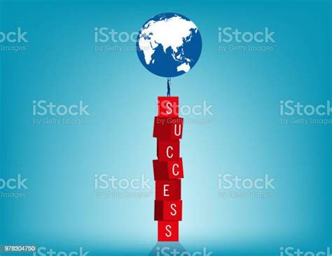 성공 사업가입니다 컨셉 비즈니스 벡터 일러스트입니다 문자를 평면 만화 스타일의 디자인 경영자에 대한 스톡 벡터 아트 및 기타 이미지 Istock