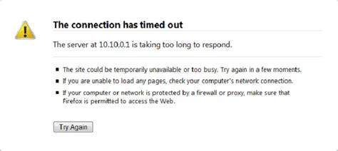 Fix Connection Timed Out When Browsing In Windows 10