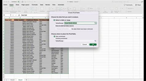 How To Create A Basic Pivot Table In Excel Excel Exceldataanalytics Learnexcel Exceltips