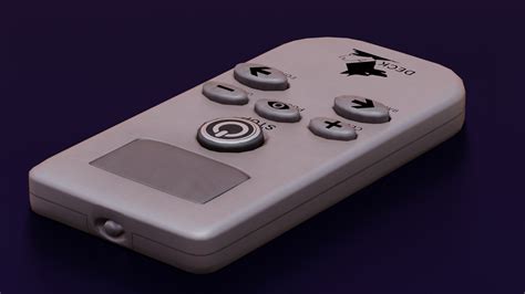 Artstation Remote Control 3d Model Game Assets