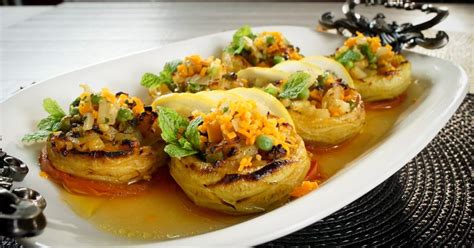 Atisô Nướng Và Rau Củ Có Vị Umami Công Thức Nấu ăn Có Vị Umami