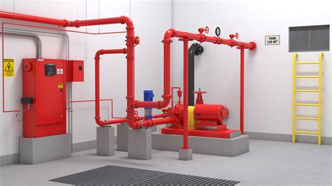 fire protection systems 1 3d model turbosquid 2224934