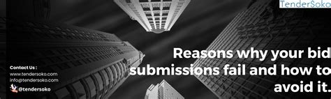 6 Reasons Why Your Bid Submissions Fail