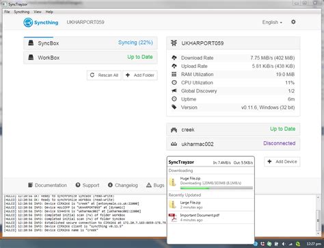 Github Canton7synctrayzor Windows Tray Utility Filesystem Watcher
