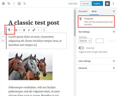 Как в Wordpress конвертировать классические блоки в блоки Gutenberg