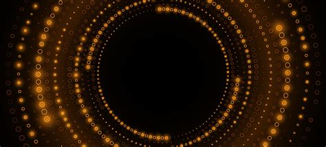 배너 디자인을 위한 빛나는 점의 디지털 원 소용돌이 에너지로 사이버 공간으로 빅 데이터 시각화 현대적인 미래 배경 벡터 그림입니다 검은색에 대한 스톡 벡터 아트 및 기타