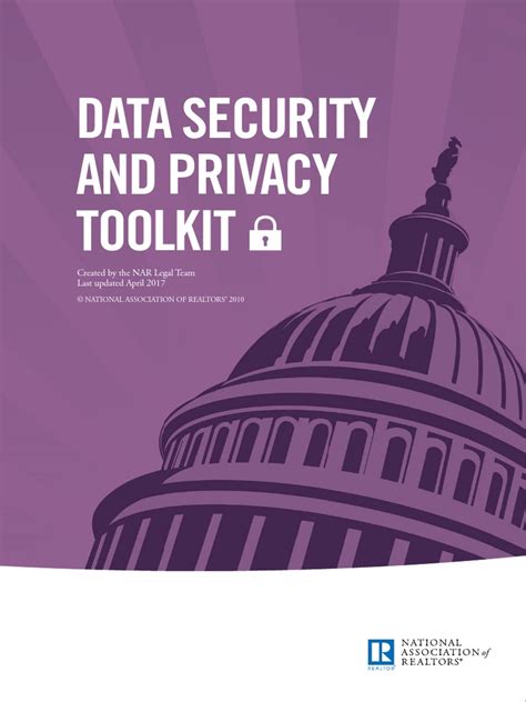 Data Privacy And Security Toolkit 081117 Rev Pdf Personally