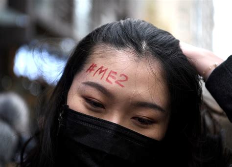 A Supporter Of Zhou Xiaoxuan A Feminist Figure Who Rose To Prominence A Supporter Of Zhou Xiaoxuan A Feminist Figure Who Rose To Prominence