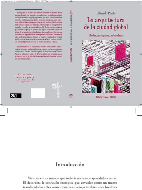 Texto Prieto Eduardo Introduccion Y Cap I La Arquitectura De La Ciudad Global Removed