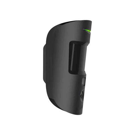Ajax MotionCam Black Wireless Motion Detector With Camera Alarm System