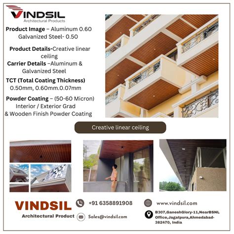 Creative Gi Linear Ceiling Application Residential And Commercial At