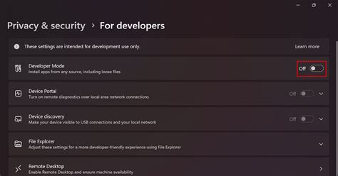 How To Enable Developer Mode In Windows 11 Ithinkdifferent