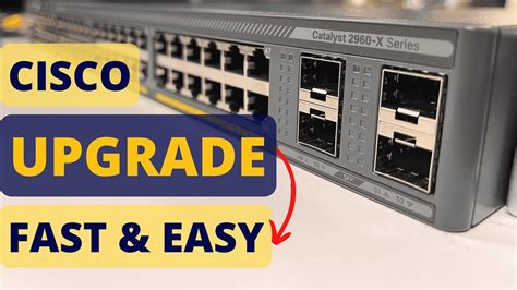Cisco Switch Ios Software Upgrade Simplified Step By Step Guide Youtube