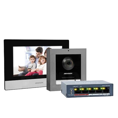 Hikvision Premium IP VDP KIT With Port PoE Switch DS KIS The Hyper Tech