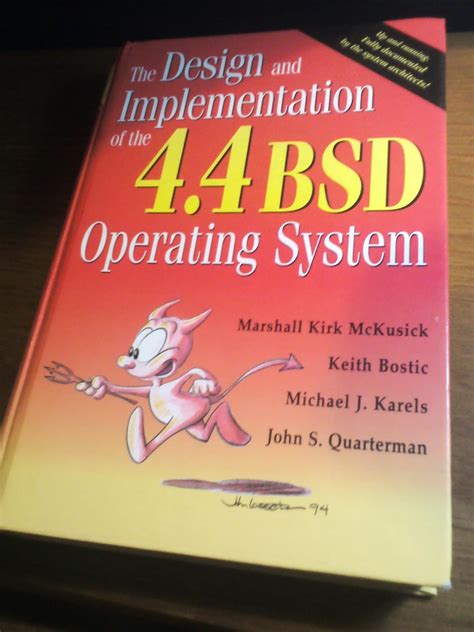 The Design And Implementation Of The 44 Bsd Operating System Buy Online At Best Price In Ksa