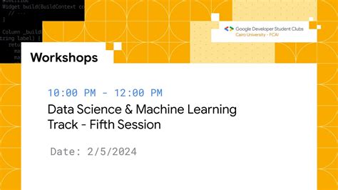 data analytics and machine learning workshop session 5 youtube