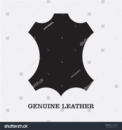 Leather Icon Stock Vector Royalty Free 571688428 Shutterstock