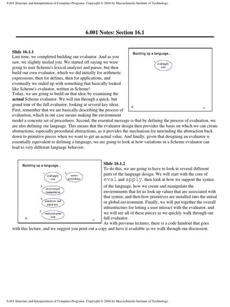 20 The Meta Circular Evaluator Pdf Parameter Computer Programming