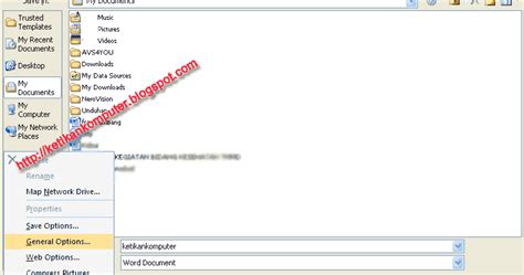 Tips N Trick Typing In Microsoft Word Protecting Document With Password In Microsoft Word
