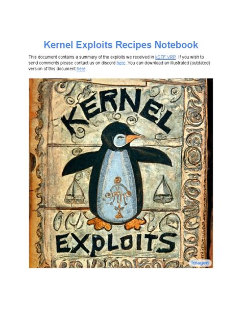 Public Kernel Exploit Recipes Notebook Pdf Pdf Pointer Computer Programming Computer