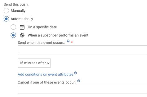event based automation