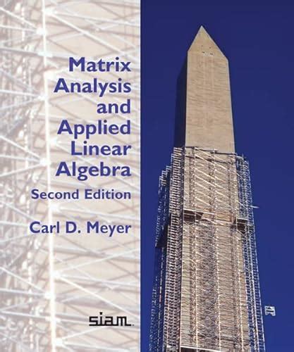 Matrix Analysis And Applied Linear Algebra Other Titles In Applied