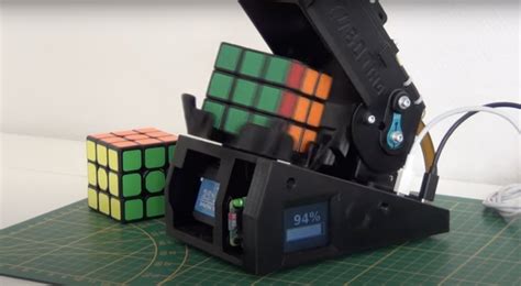 Cubotino The Rubiks Cube Solving Robot Raspberry Pi