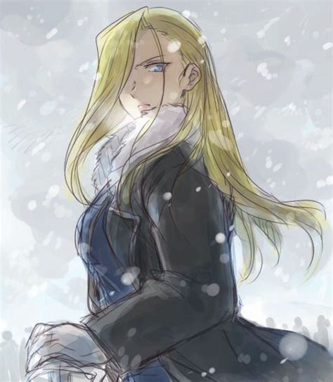 Full Metal Alchemist Fan Art Olivier Mira Armstrong Fullmetal
