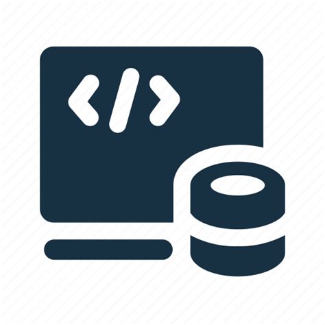 Code Coding Database Development Dveloper Programming Website Icon