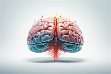 Illustration Of An Abstract Digital Human Brain Stock Illustration Illustration Of Artificial