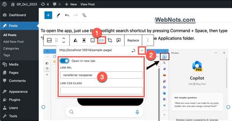 How To Add Rel And Target Link Attributes In Wordpress Webnots