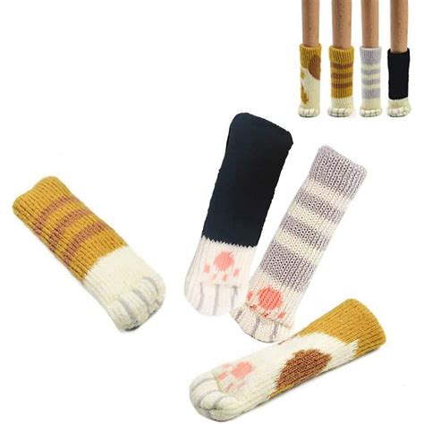 16 Calcetines Para Sillas 4 Juegos Novedad Almohadillas Para Patas