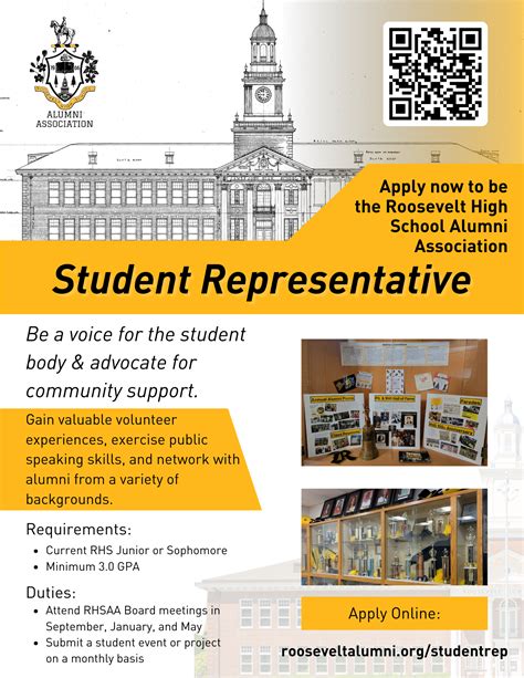 Roosevelt High School Alumni Association Student Representative