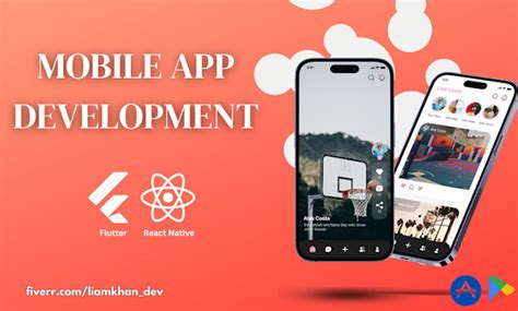 Build Mobile App Using Flutter React Native By Liamkhandev Fiverr