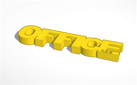 3d Design Office Pass Tinkercad