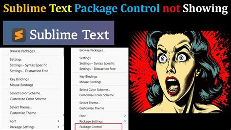 Sublime Text Package Control Not Showingworking Problem Solved Hindi Youtube