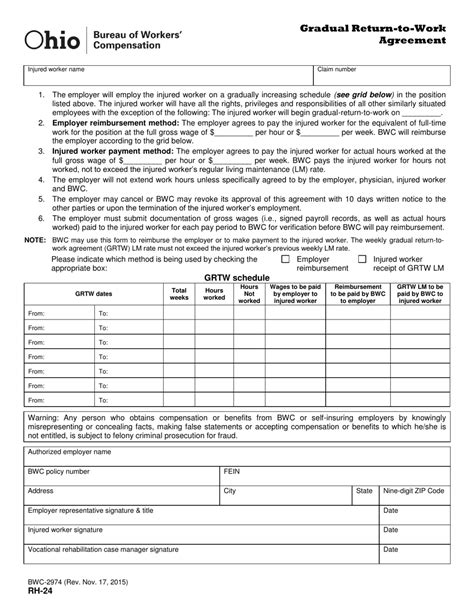 Form Rh 24 Bwc 2974 Fill Out Sign Online And Download Printable