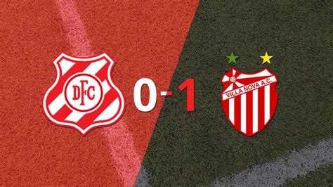 Democrata De Sete Lagoas Cayó En Casa Frente A Villa Nova Mg 1 0 Infobae