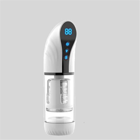 3 In 1 Automatic Male Masturbator With Lcd Dsiplay Male Sex Toy