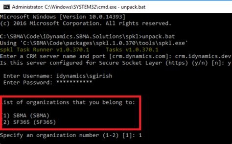 Spkl Task Runner Connecting To Crm Instance Information Dynamics