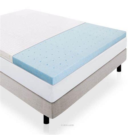 Lucid Gel Infused Memory Foam Mattress Topper Review